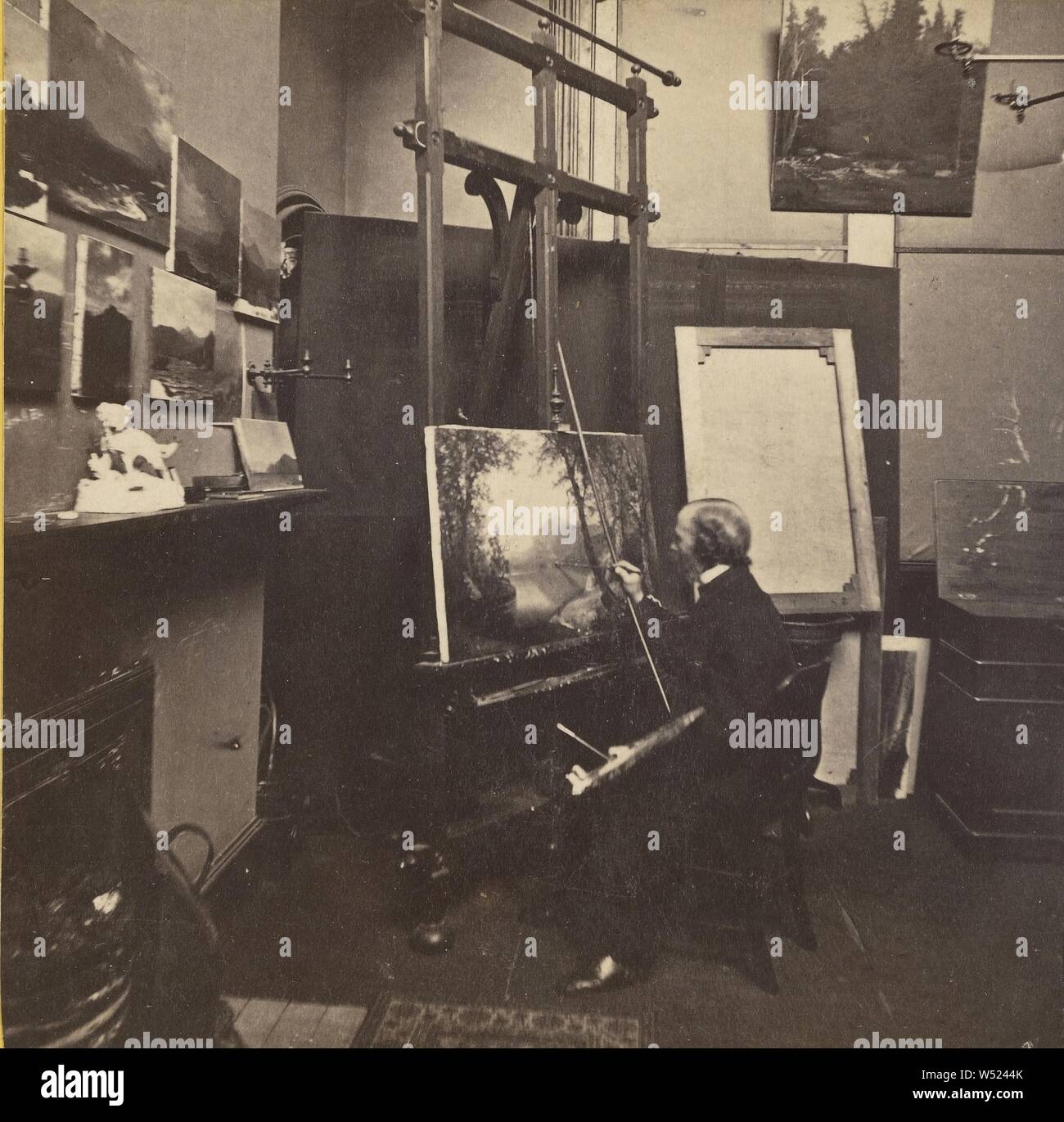 Artist hubbard painting hi-res stock photography and images - Alamy