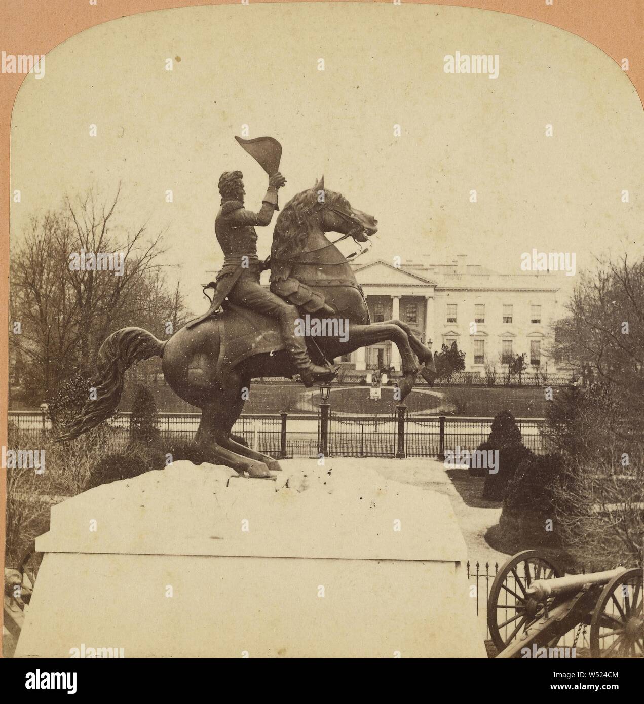 The Colossal Bronze Equestrian Statue of Gen. Andrew Jackson, Bell ...
