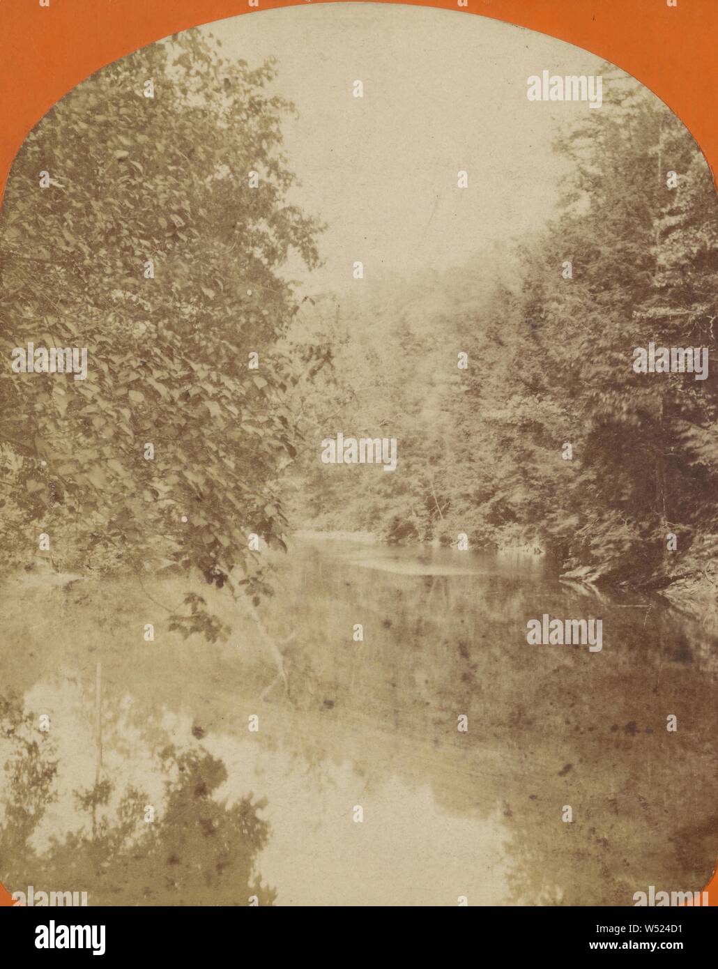 Reflections on the Wissahickon., William H. Rau (American, 1855 - 1920 ...