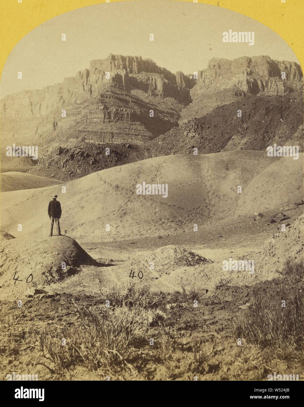 Steep part red triassic sandstone hi-res stock photography and images ...