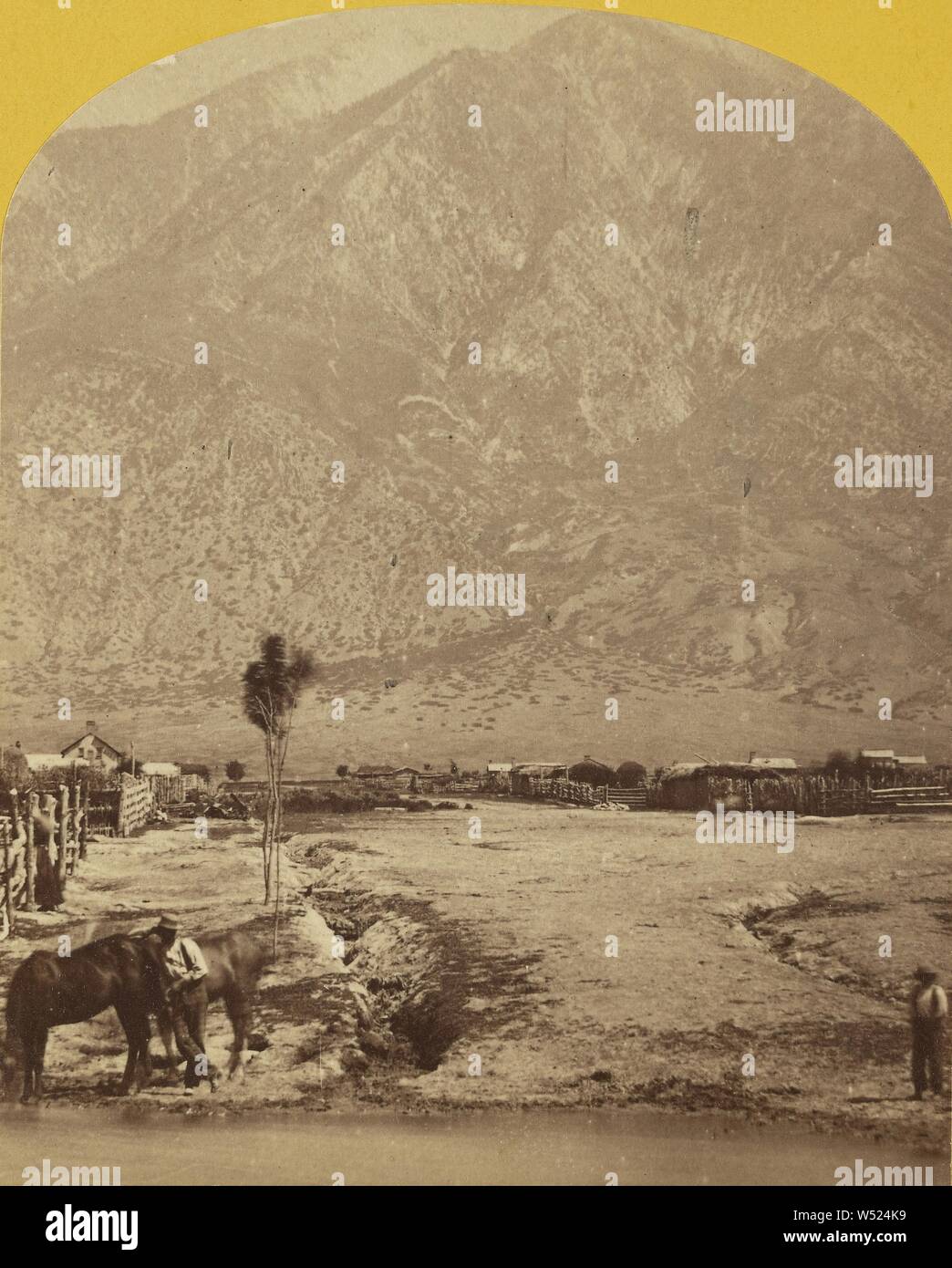 Mt. Nebo, from the West., William H. Bell (American, 1830 - 1910), 1872 ...