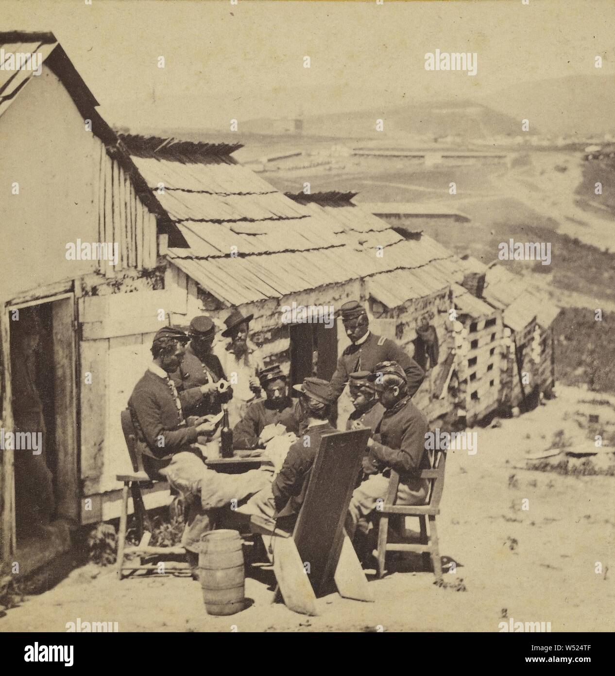 Soldiers Quarters in Chattanooga, Camerons hill in distance and Raccoon ...