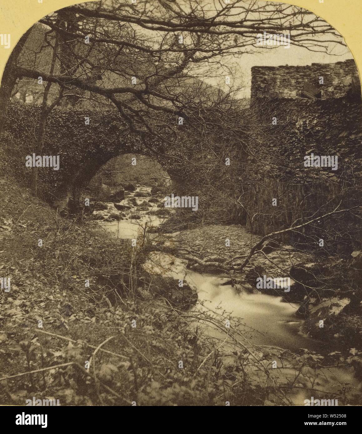 Lynn Bridge, Lyndon, North Devon, England, Britton (British, active ...