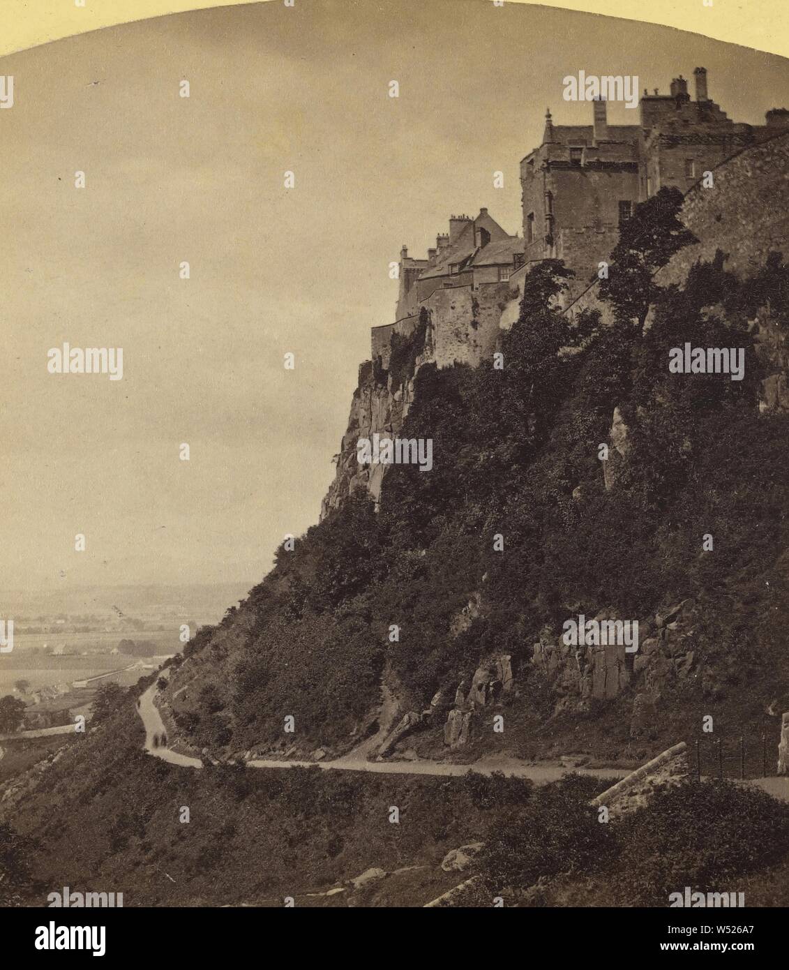 Stirling Castle, from Back Walk., A. Crowe (British, active 1860s ...