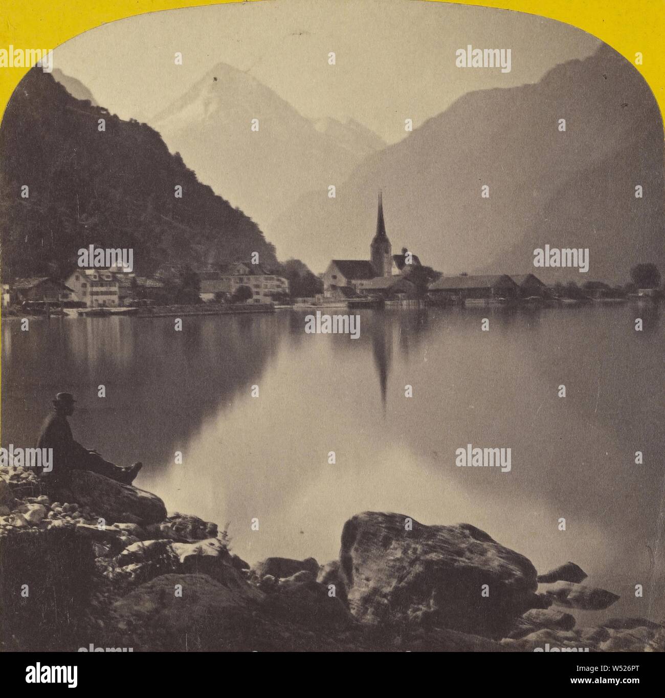 Fluelen et le lac duri hi-res stock photography and images - Alamy