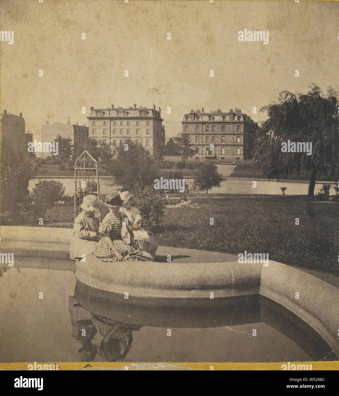 Boston in 1850s hi-res stock photography and images - Alamy