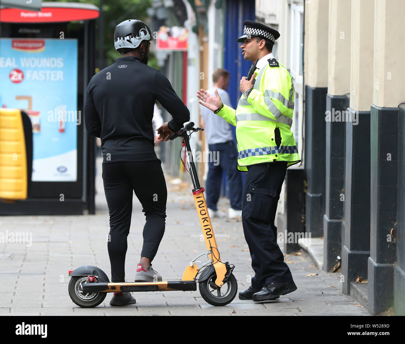 E scooters hi-res stock photography and images - Alamy