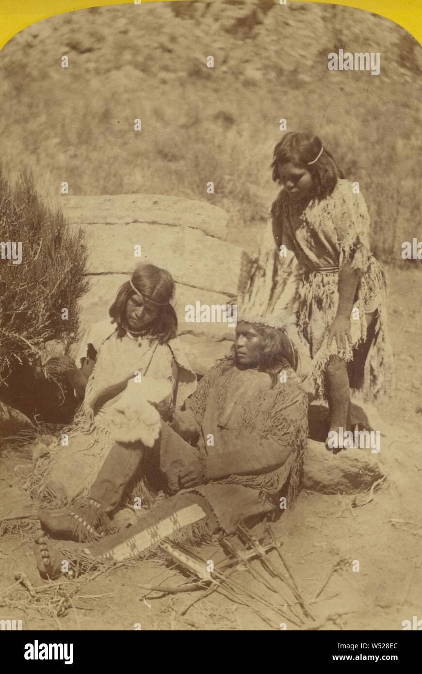 The White Rabbit Skin. Kai-Vav-Its. A tribe of the Pai Utes, living on ...