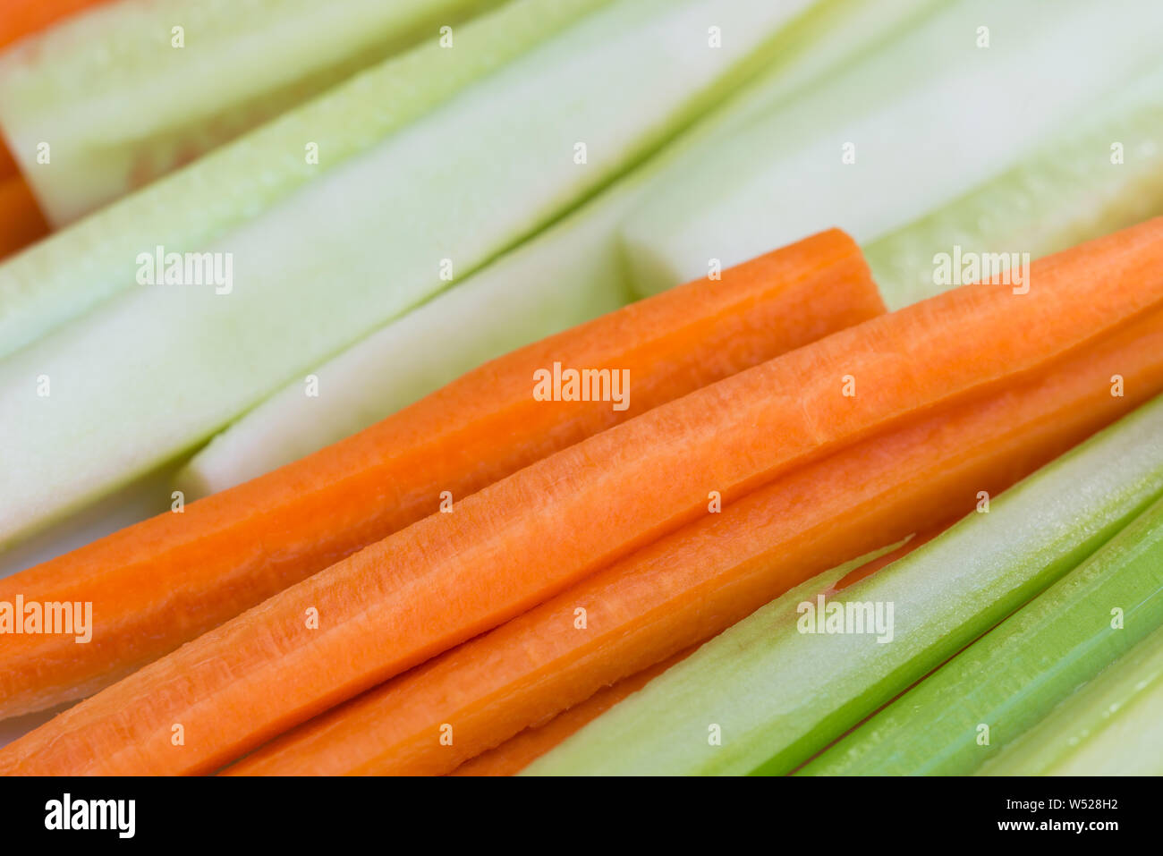 healthy snack vegetable sticks closeup Stock Photo - Alamy