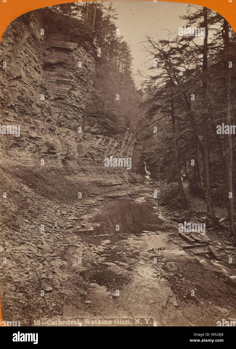 Cathedral, Watkins Glen, N.Y., James Douglas Hope (American, 1846 ...