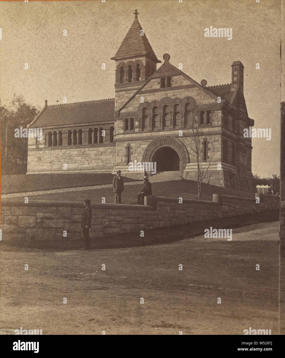 Library. North Easton, Mass., Lysander B. Howard (American, 1830 - 1922 ...