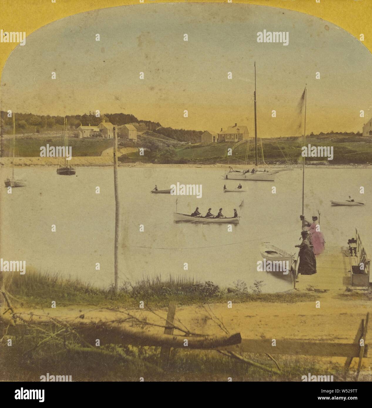 The Regatta., Benjamin West Kilburn (American, 1827 - 1909), about 1865 ...