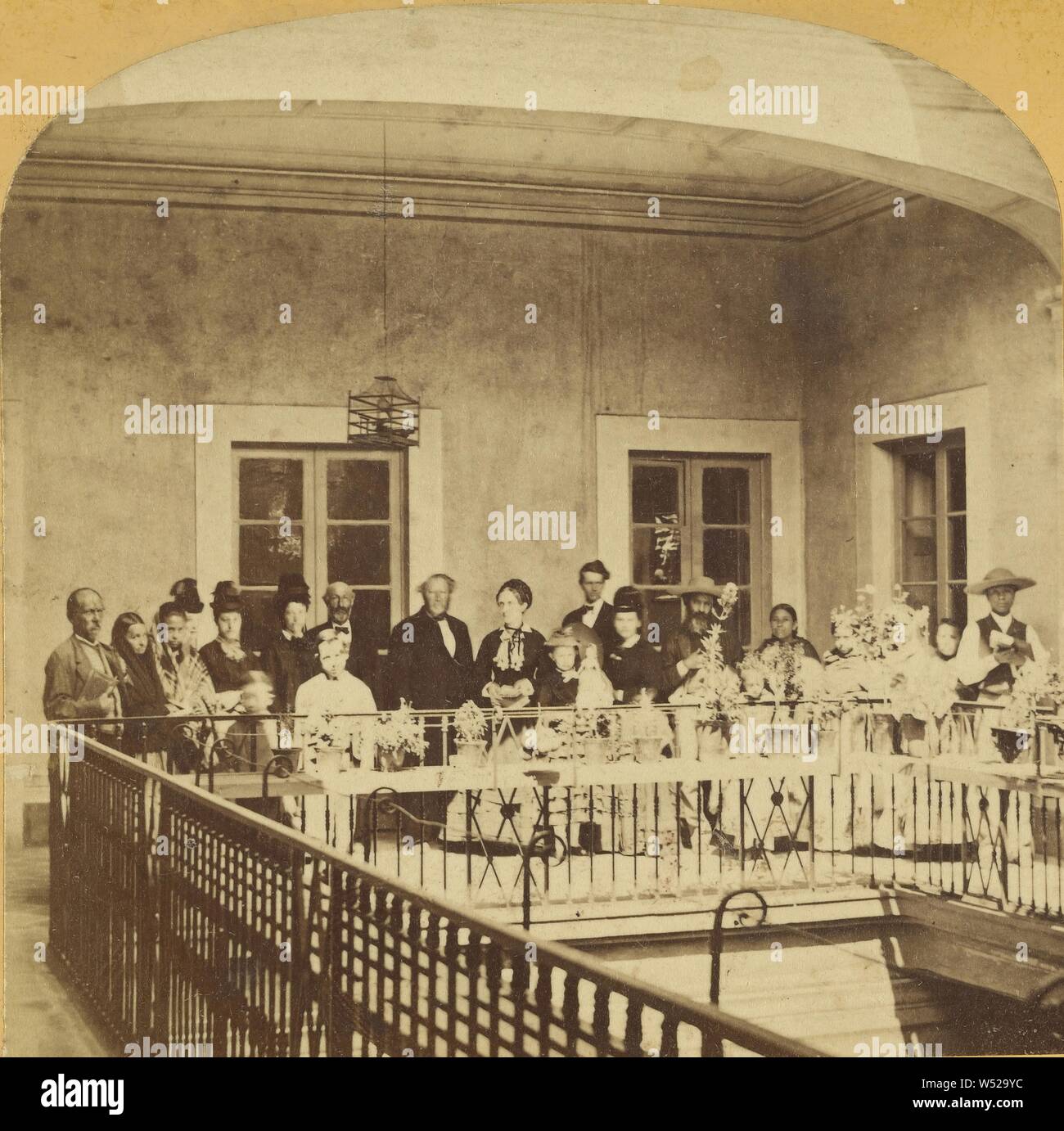 A Missionary's Home, City of Mexico., Benjamin West Kilburn (American ...