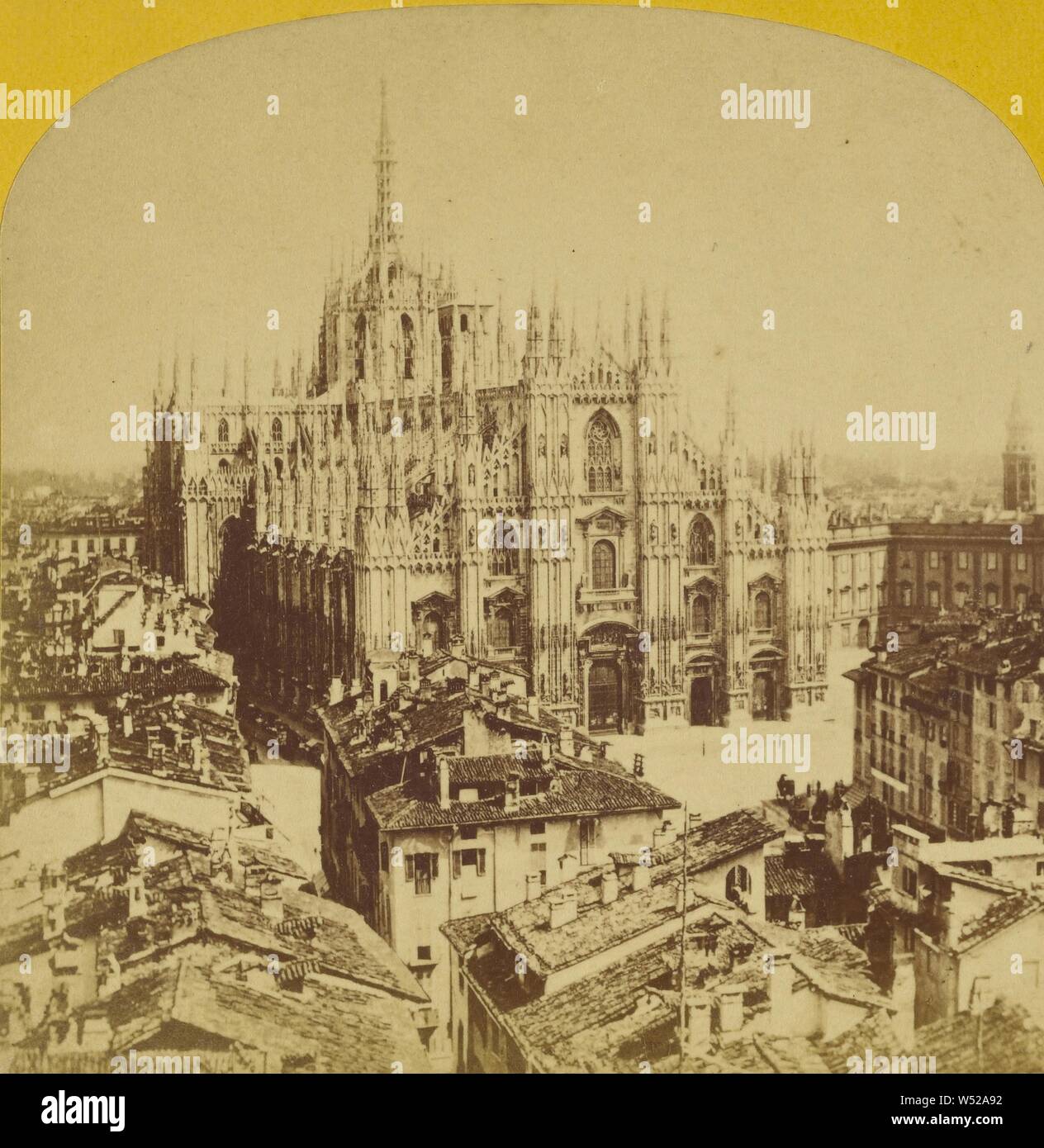 Cathedral of Milan, Italy., Benjamin West Kilburn (American, 1827 ...