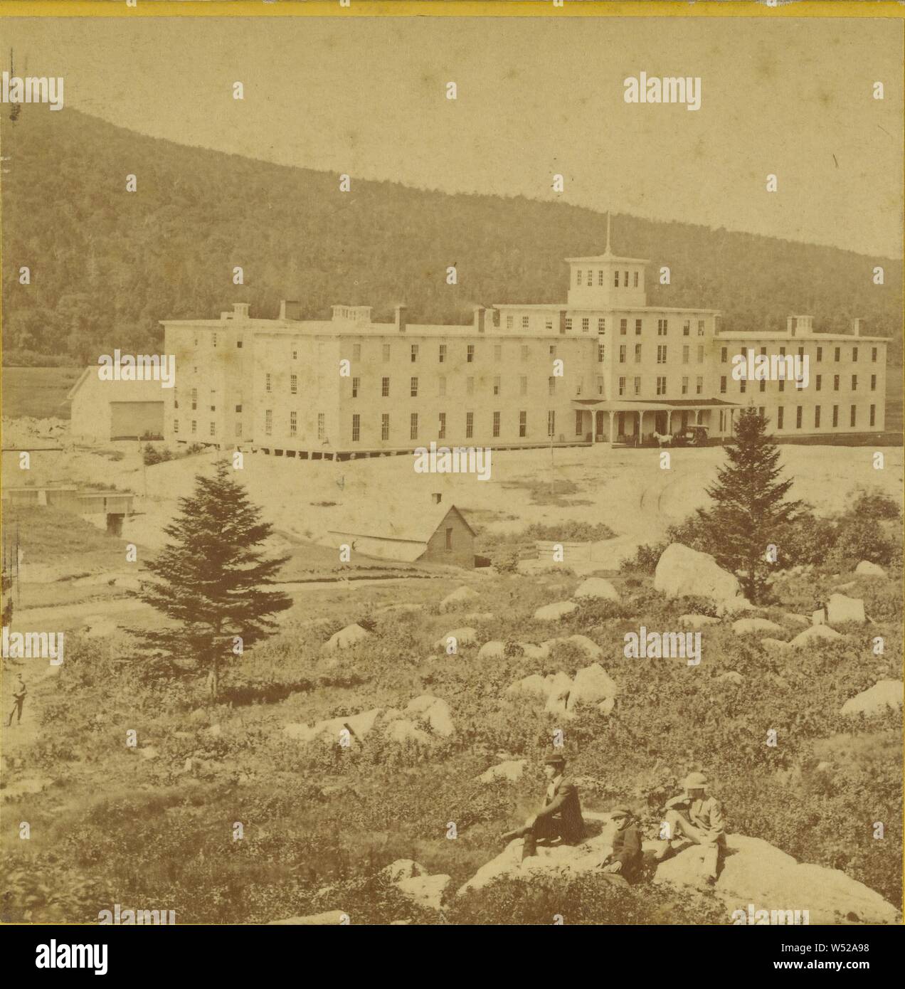 Fabyan House, White Mountains., Benjamin West Kilburn (American, 1827 ...