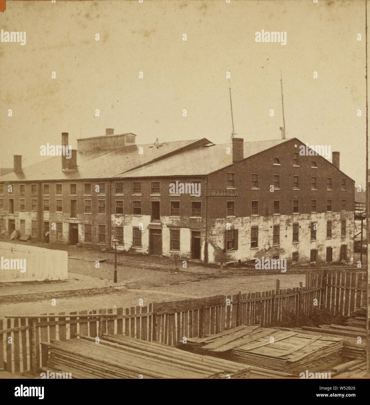 Libby Prison, E.S. Lumpkin & Company, 1865–1875, Albumen silver print ...