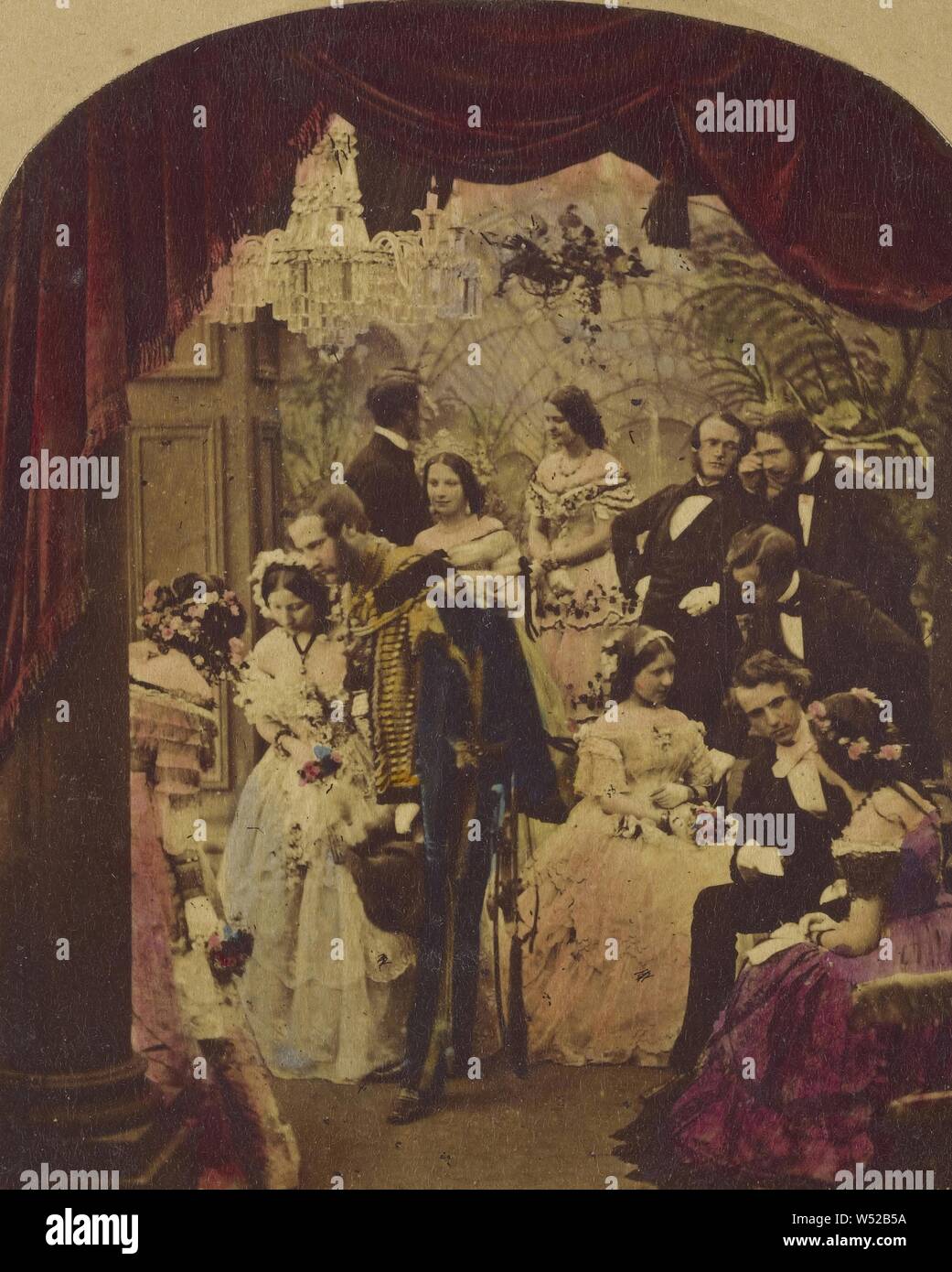 The Ball Room, Joseph John Elliott (British, 1835 - 1903), London ...