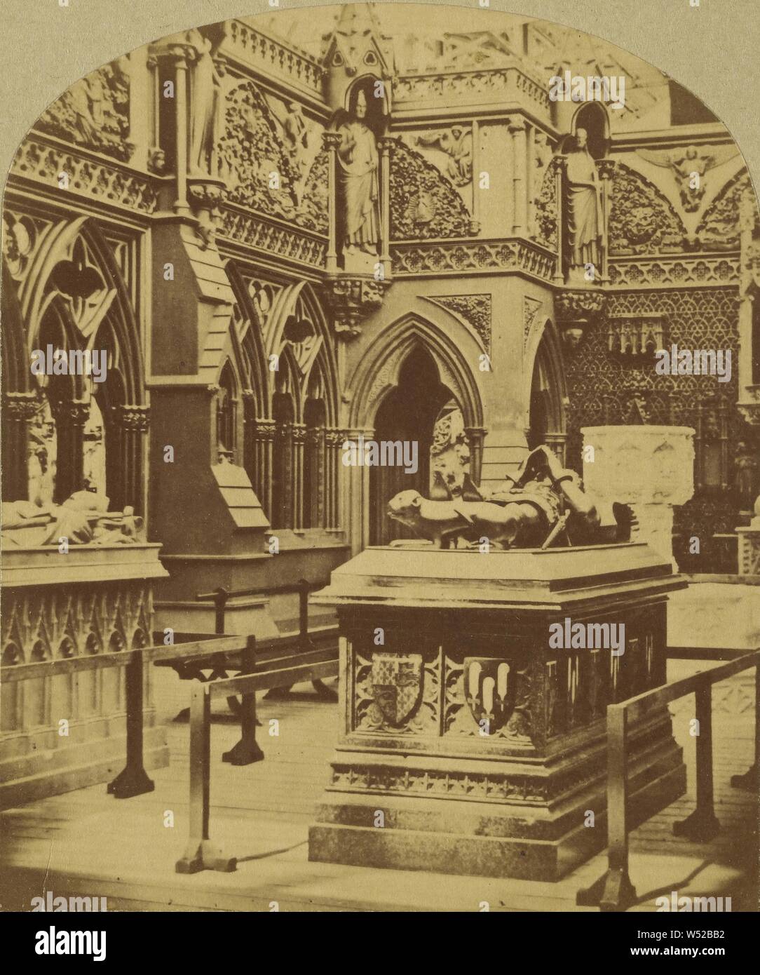 Interior of the Victoria and Albert Museum, London Stereoscopic Company ...