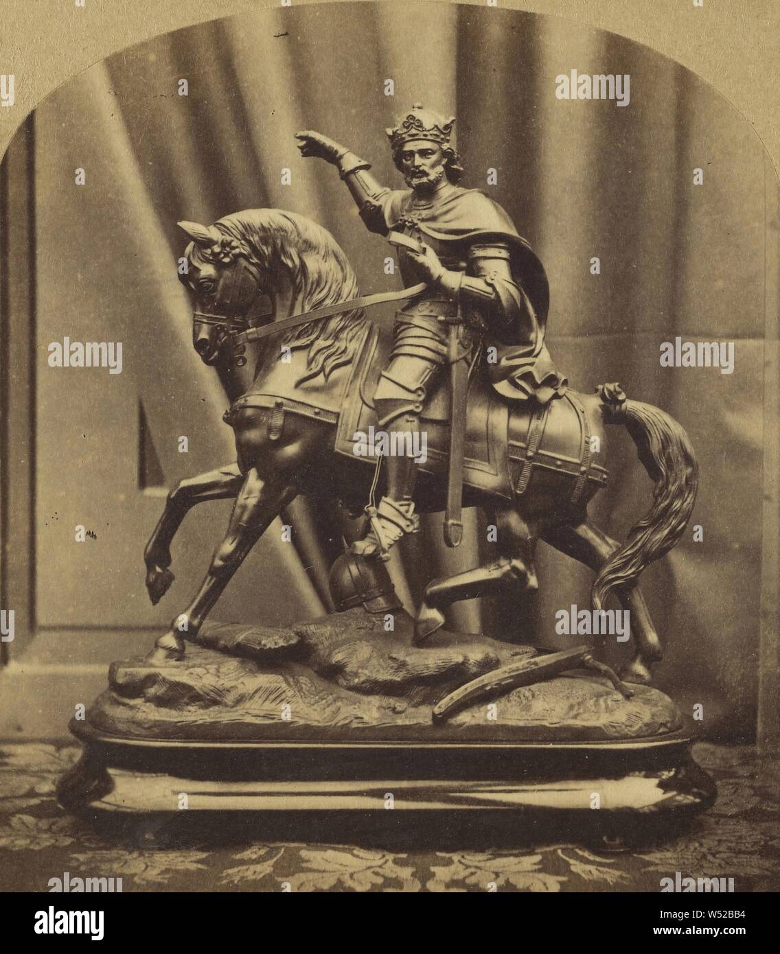 Clovis, From a Finely-Executed Equestrian Statue in Bronze., London ...