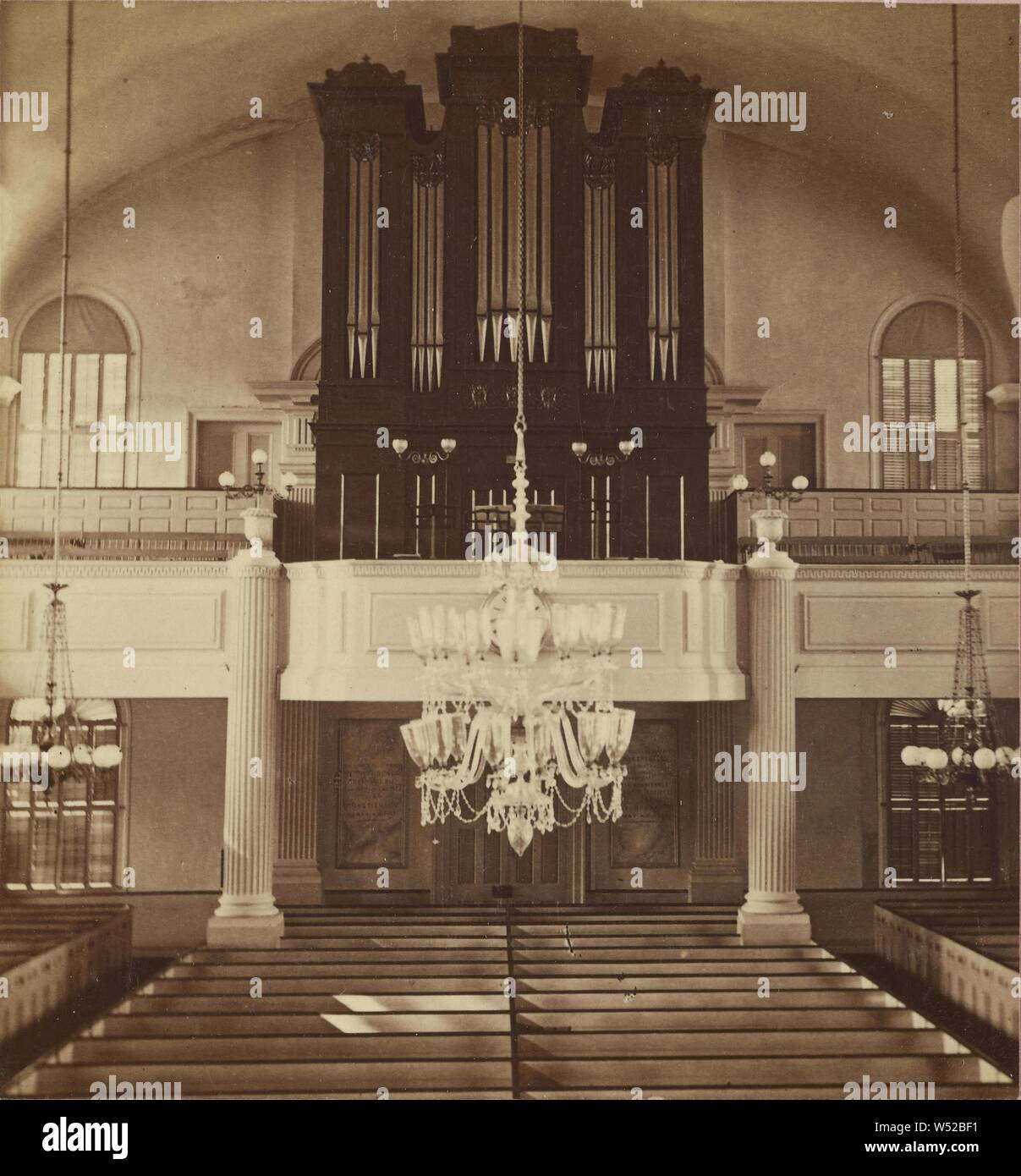 First Baptist Church, Providence, R.I., Manchester Brothers, 1860s ...