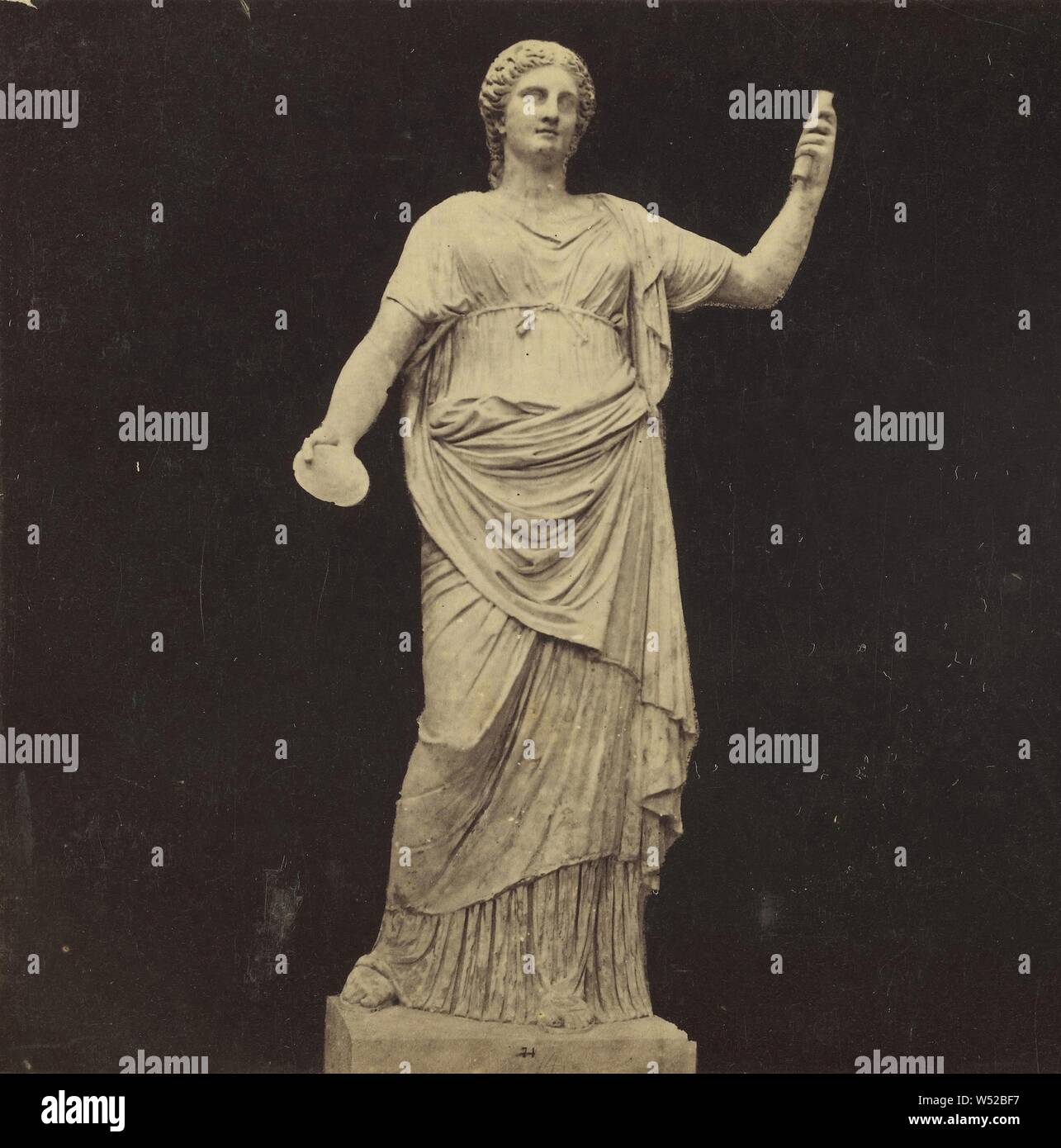 Unidentified sculpture, Michele Mang & Company, 1860s, Albumen silver ...