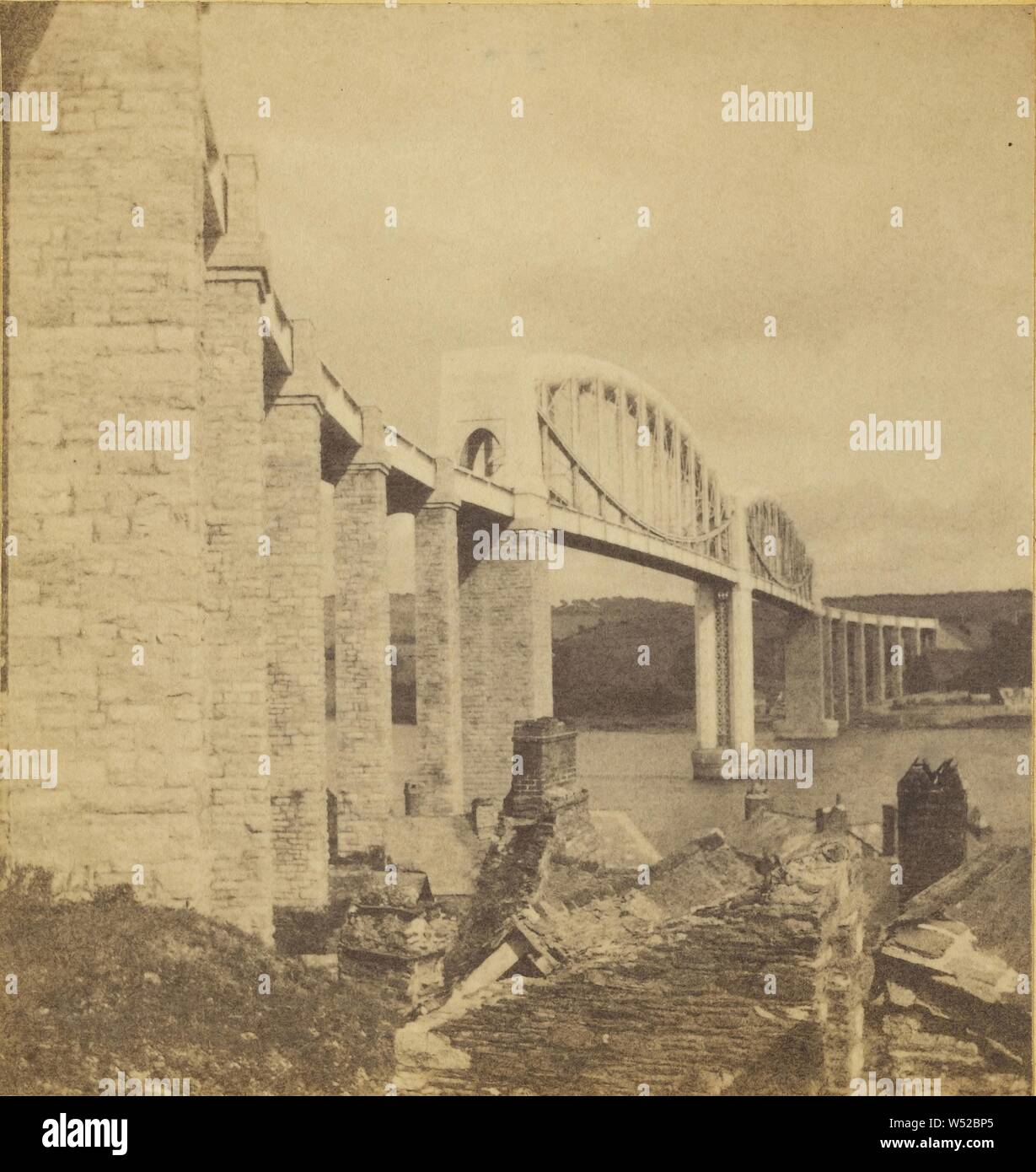 Saltash Bridge, Devon, England, William May (British, active 1850s ...