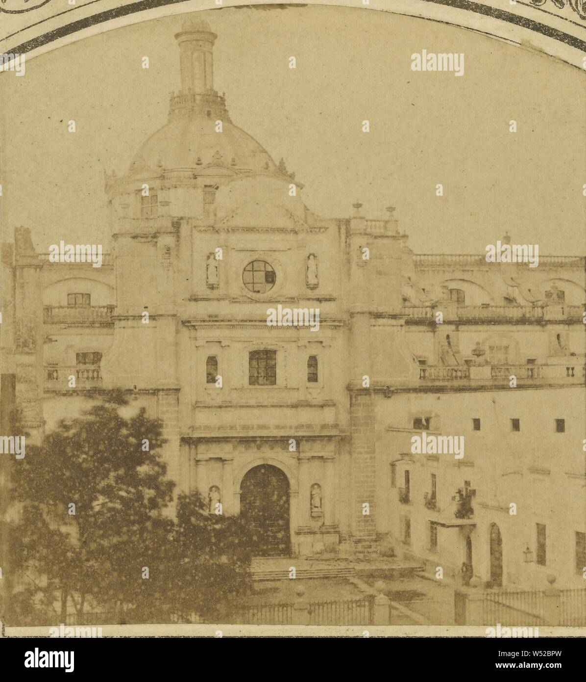 Cathedral, puente de los Caramigos (?), Julio Michaud & Son, 1860s ...