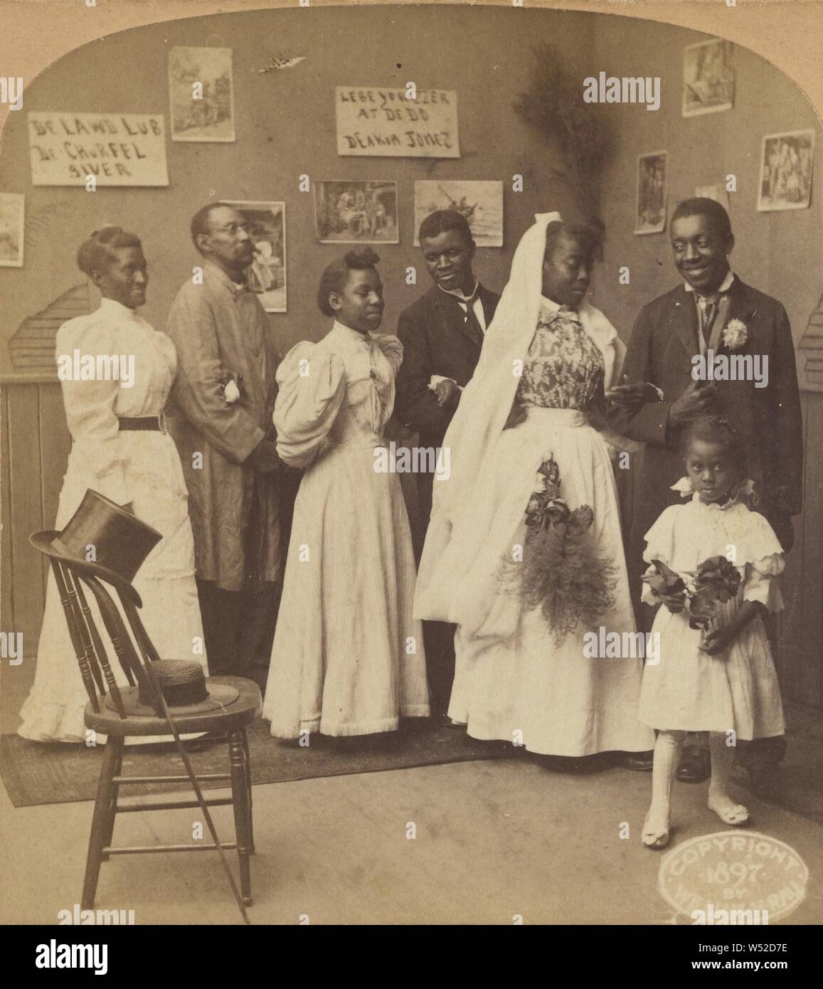 The Coon Wedding March., William H. Rau (American, 1855 - 1920), 1897 ...