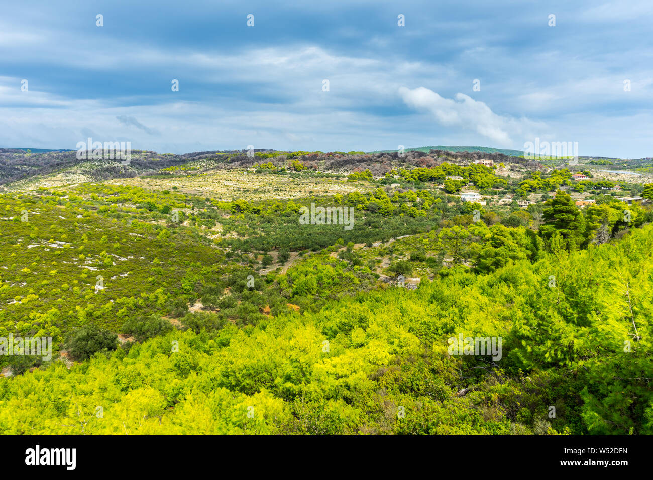 Forest mountains zakynthos island hi-res stock photography and images ...