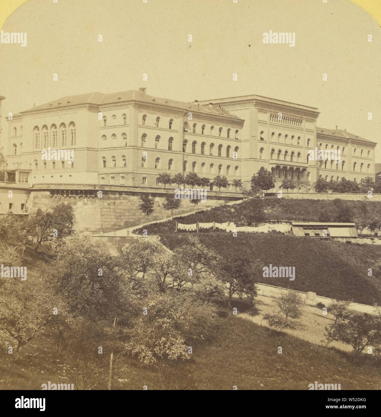 Le Palais Federal a Berne, Pierre Joseph Rossier (Swiss, 1829 - about ...