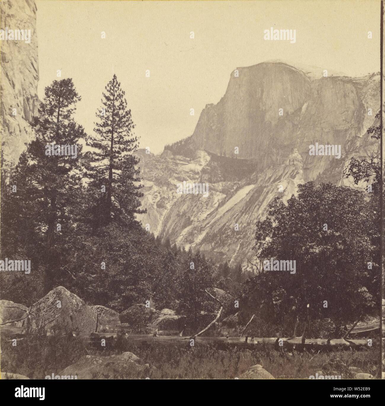 South Dome, (6000 feet high) from head of Valley., John P. Soule ...