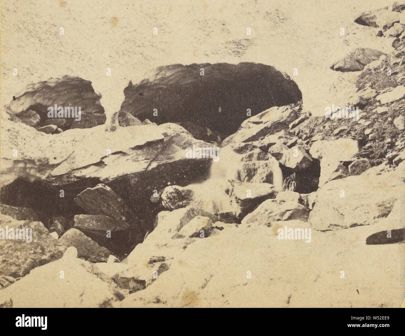 Snow Arch, Tuckerman's Ravine, August 13, 1862., John P. Soule ...