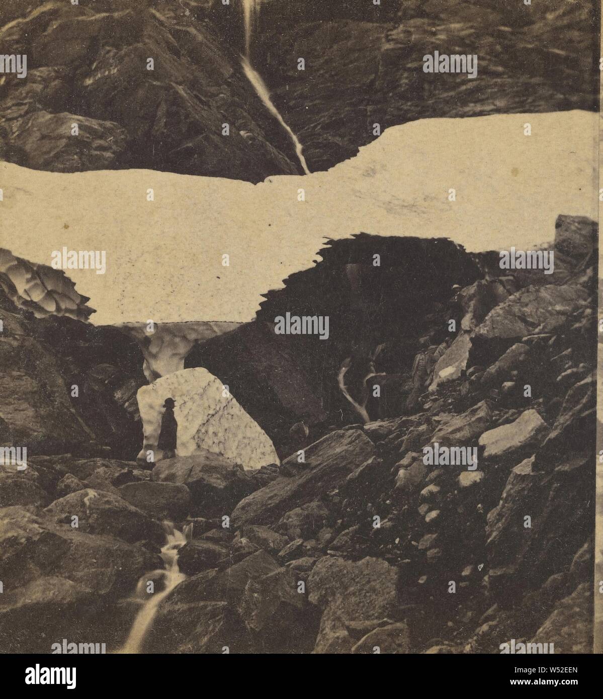 Snow Arch, Tuckerman's Ravine, August 28, 1861., John P. Soule ...