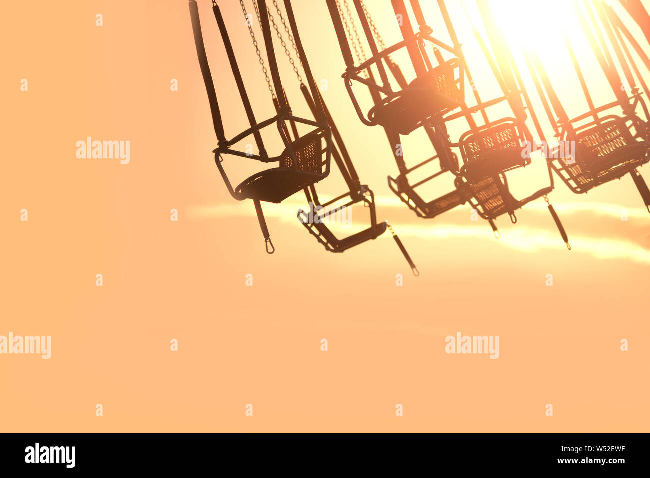 Paris carousel chair swing hi-res stock photography and images - Alamy