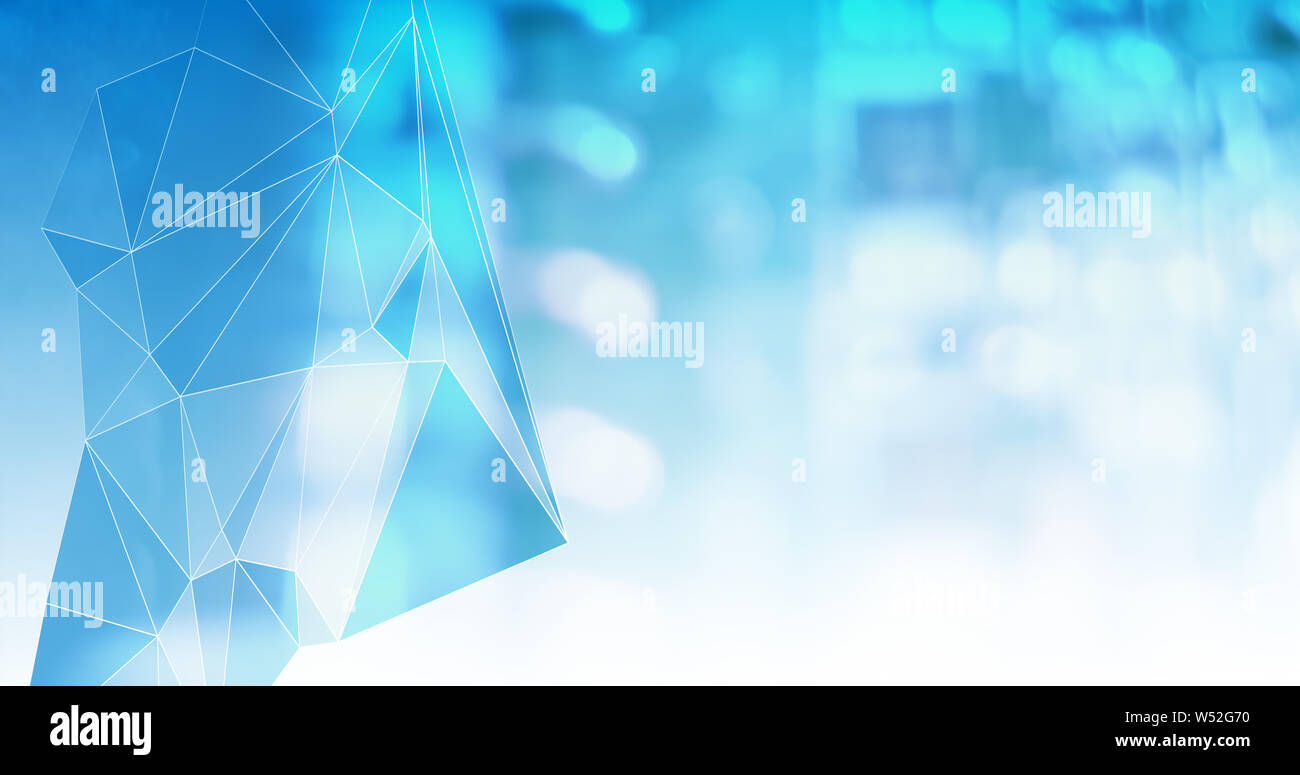 Science fiction blue abstract background Stock Photo - Alamy