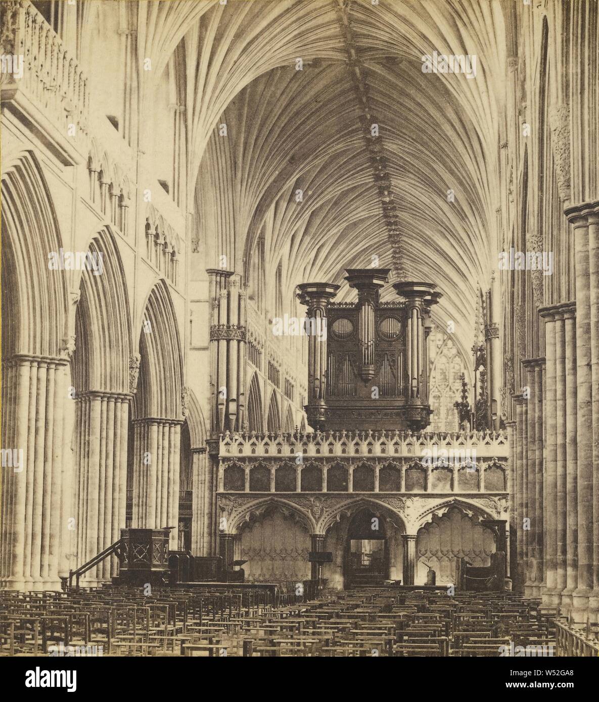 Exeter cathedral nave hi-res stock photography and images - Alamy