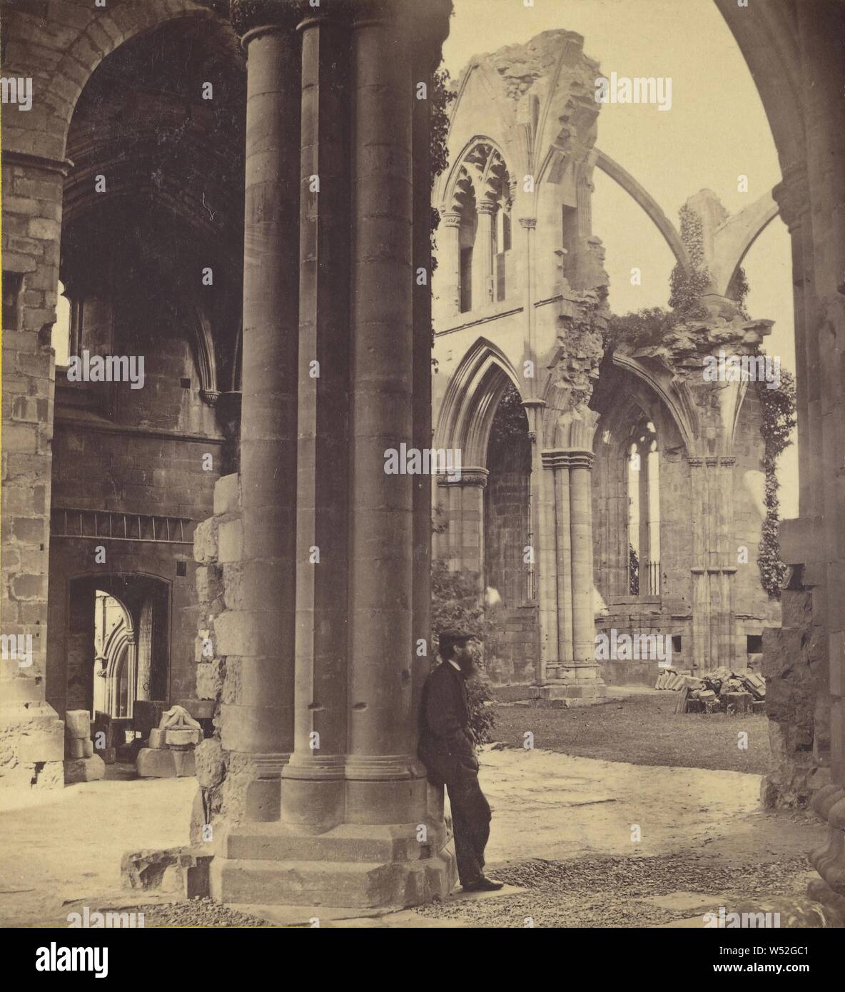 Melrose Abbey - The North Transept., George Washington Wilson (Scottish ...
