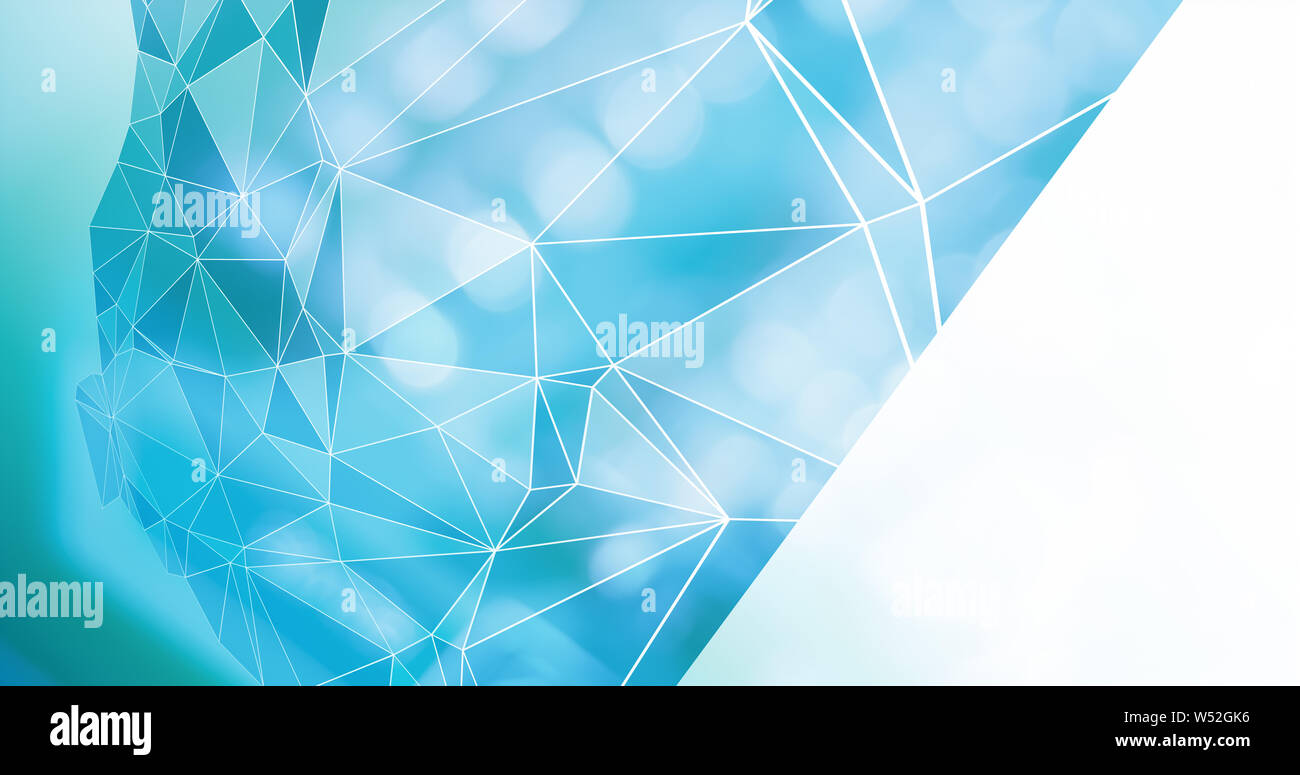Graphic lines connected, digital transformation layout Stock Photo - Alamy