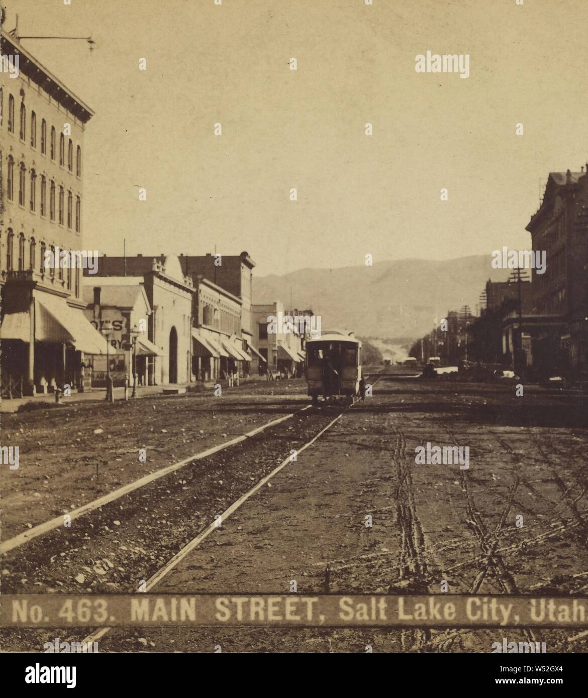 Main Street, Salt Lake City, Utah., Charles Weitfle (American, 1836 ...