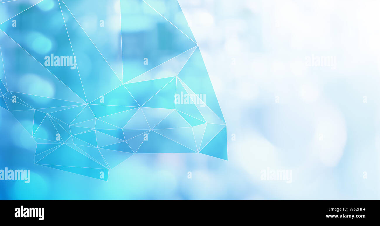 Triangles shapes connection layout, sci-fi abstract background Stock ...