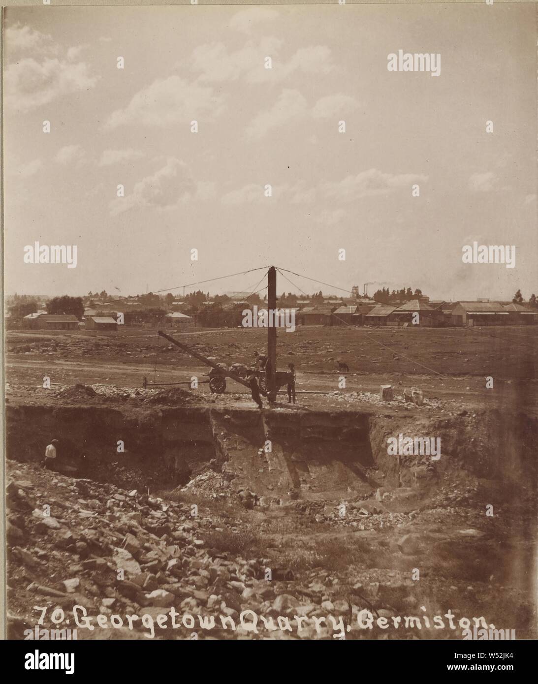 Georgetown Quarry, Germiston., J. Wilbur Read (American, 1866 - 1946 ...