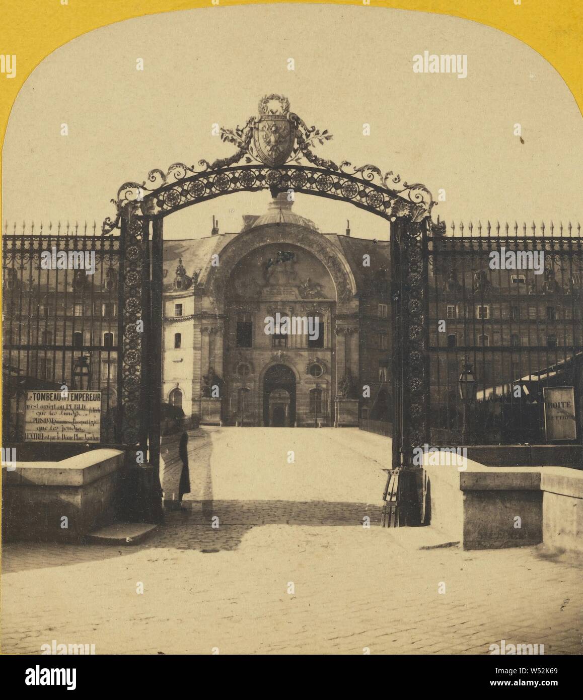 Les Invalides, Unknown maker, French, about 1865, Albumen silver print ...