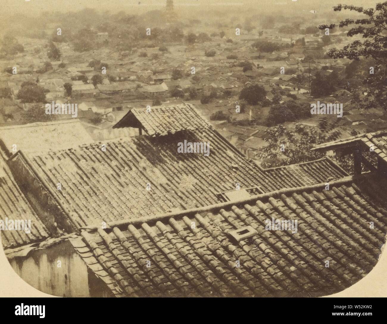 Canton. Panorama of Canton, Taken from Magazine Hill, Now the Head ...