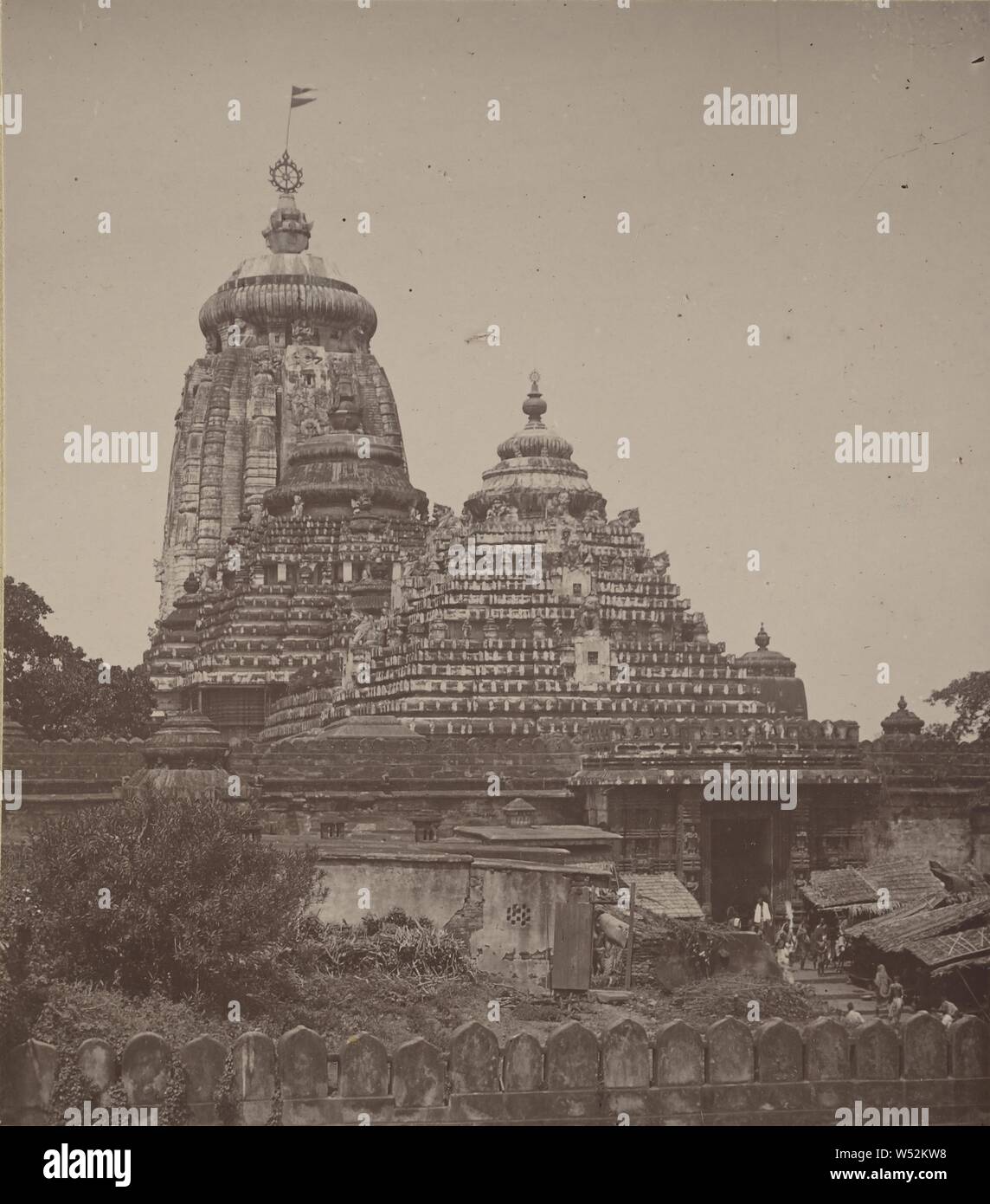 The front of Lagannath Temple. Puri Orissa., Unknown, about 1900 ...