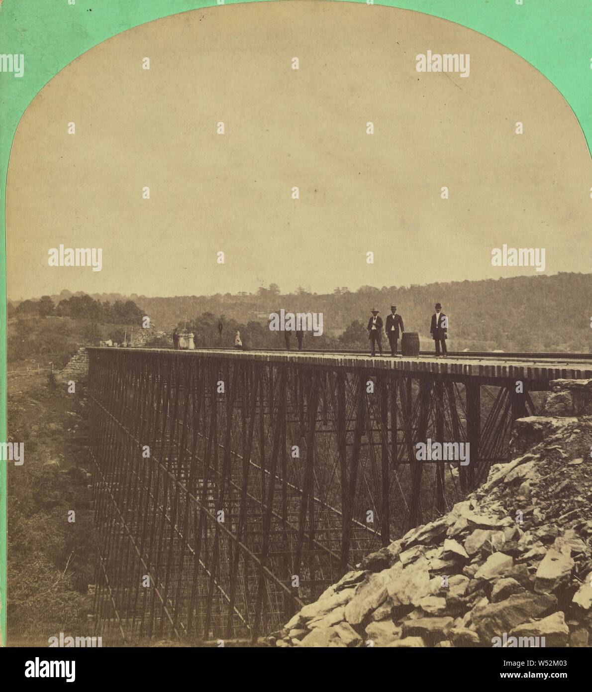 Lyman Viaduct, Colchester, CT, Attributed to Albert M. McKenney ...