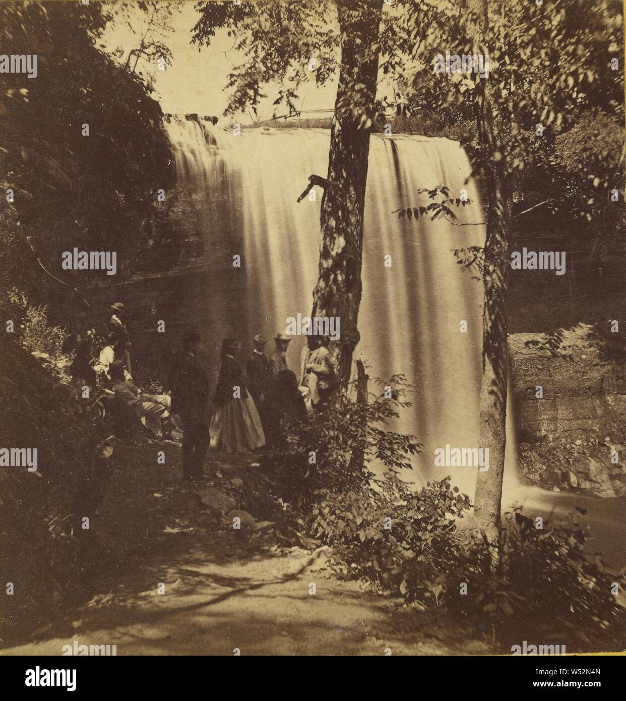 Minnehaha Falls., William H. Jacoby (American, 1841 - 1905), about 1870 ...