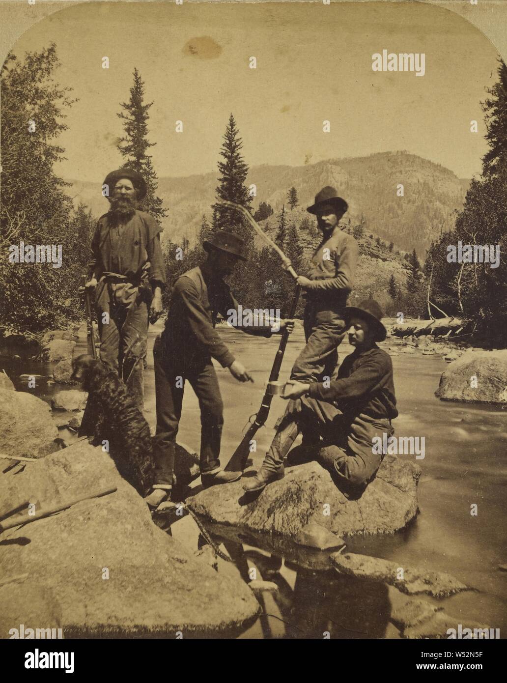Hunting Party., Alexander Martin (American, 1841 - 1929), about 1880 ...