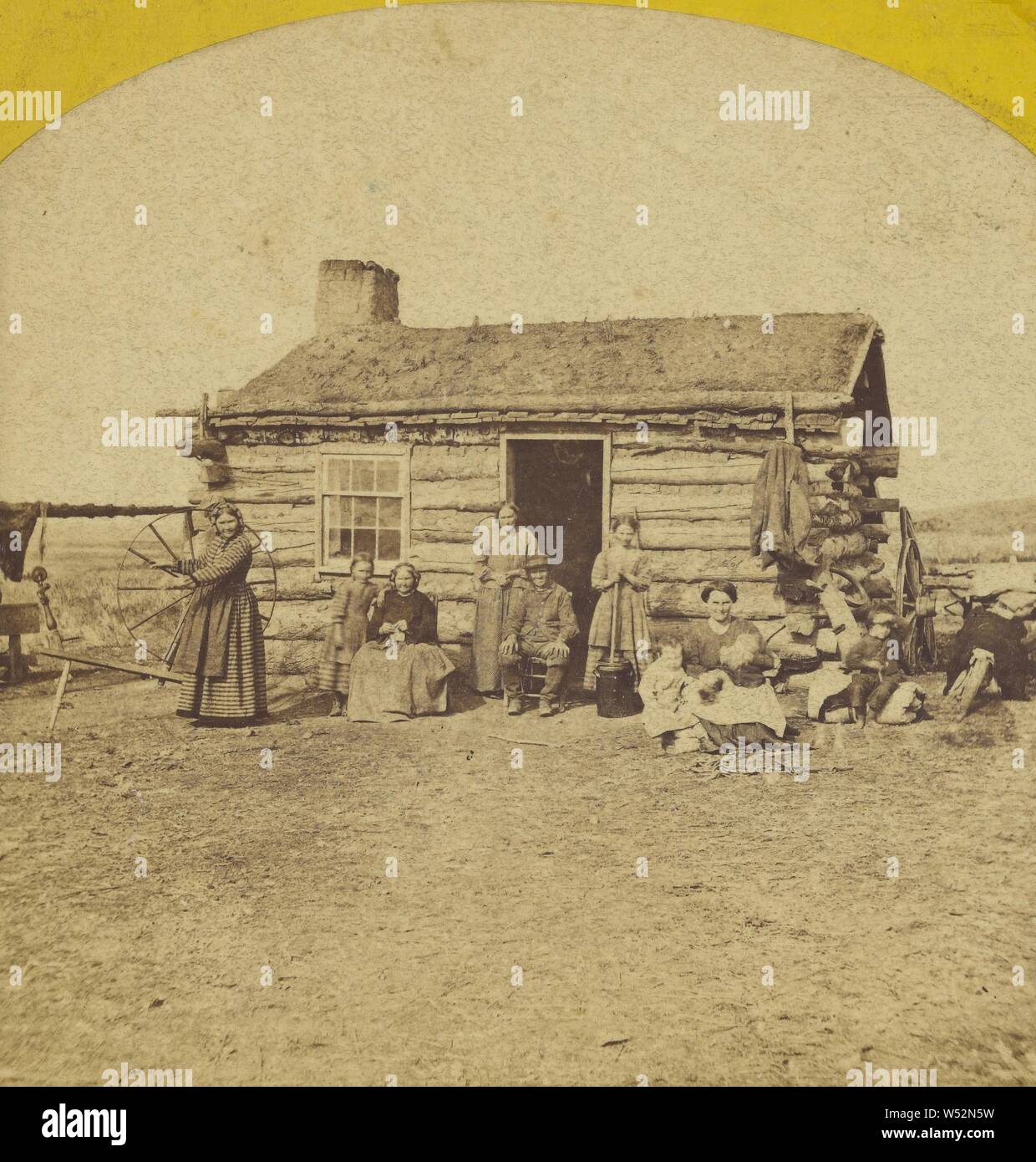 1870s family hi-res stock photography and images - Alamy
