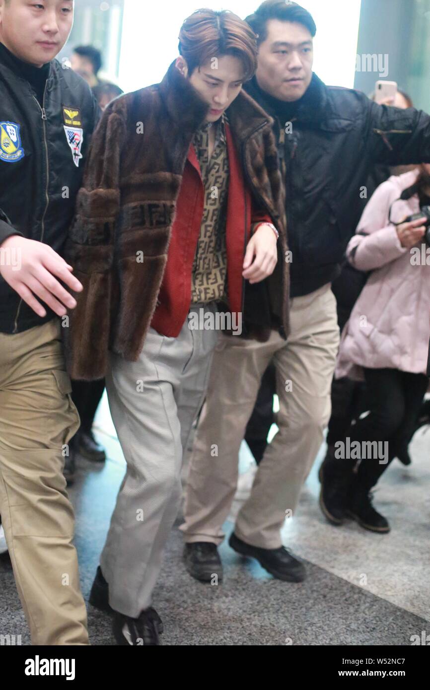 Hong Kong singer and actor Jackson Wang of South Korean boy group GOT7 ...