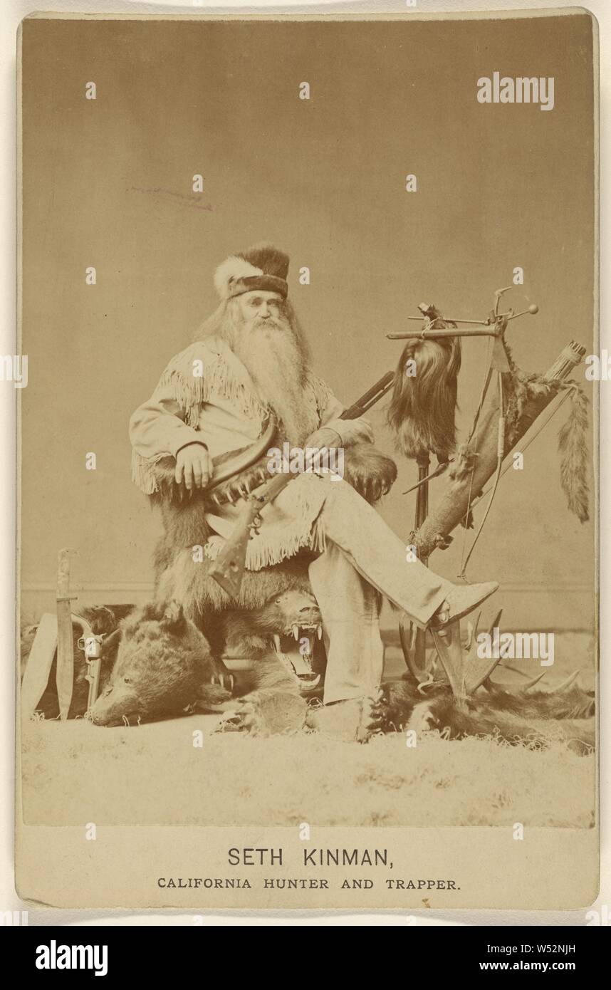 Seth Kinman, California Hunter and Trapper, Elliott & Armstead, about ...